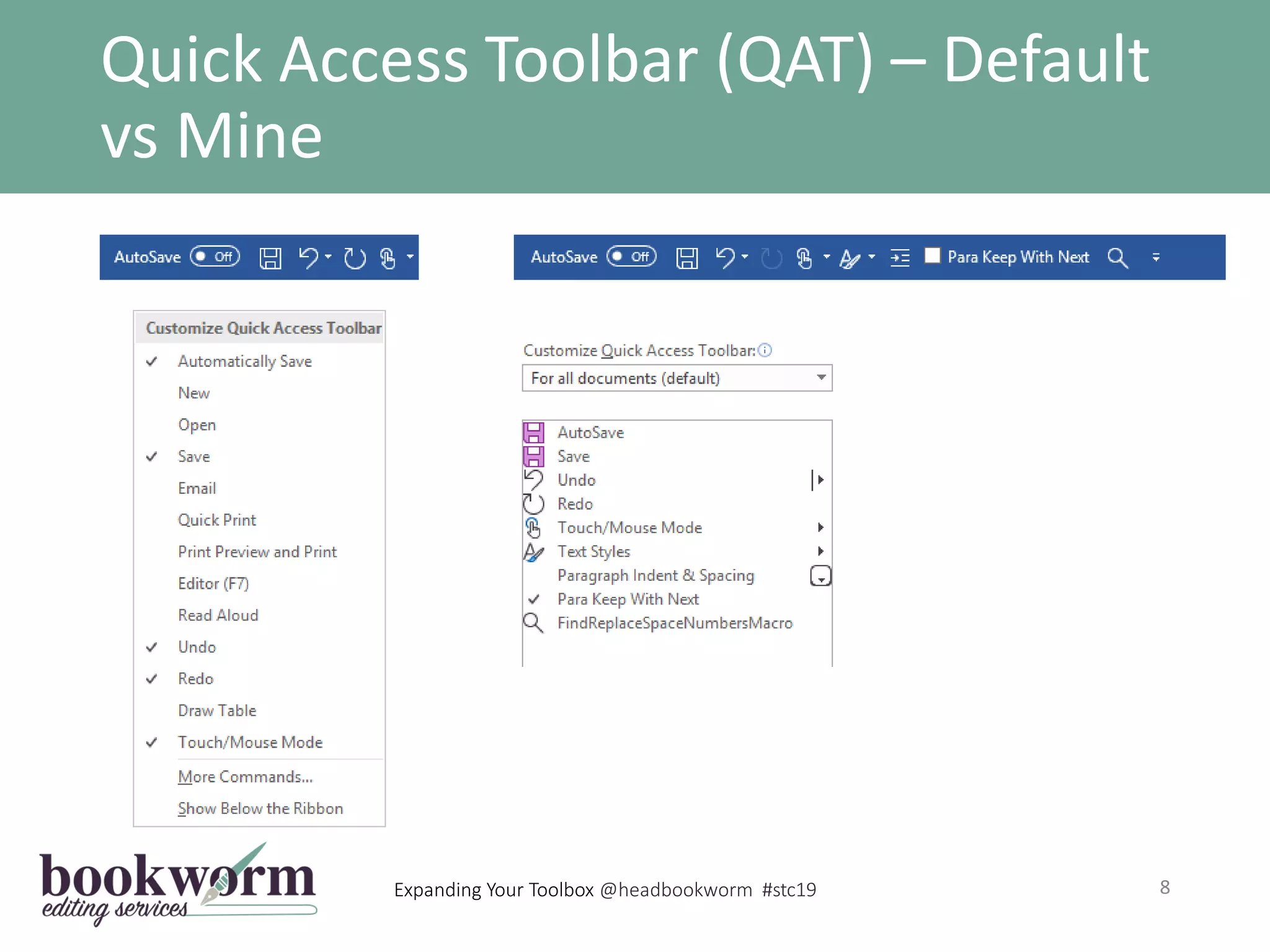 Expanding your Toolbox to make you a more Productive Editor | PPT