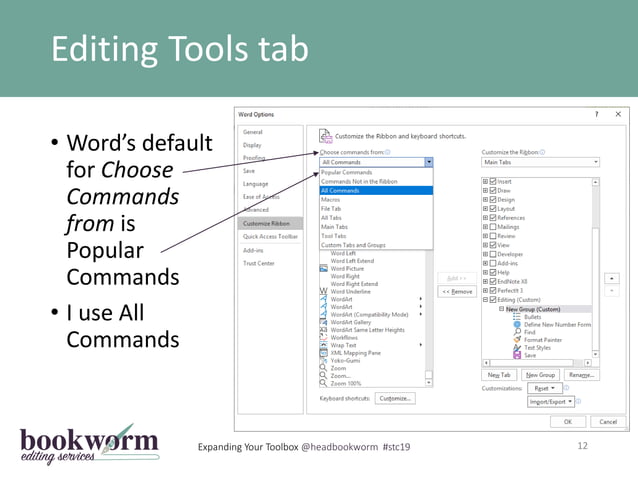 Expanding your Toolbox to make you a more Productive Editor | PPT