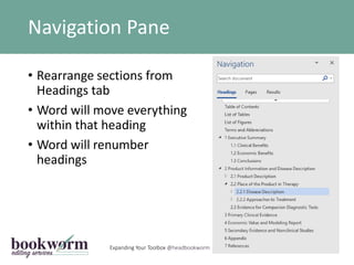 Expanding your Toolbox to make you a more Productive Editor | PPT