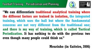 TECHNICAL - TACTICAL FOOTBALL PERIODIZATION | PDF