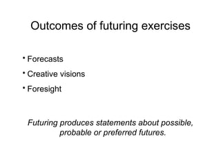 A Brief Introduction to Futuring | PPT