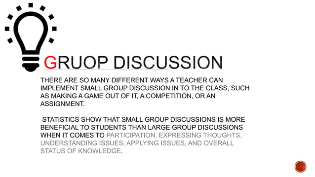 teaching methods - Team Teaching and Group discussion | PPTX