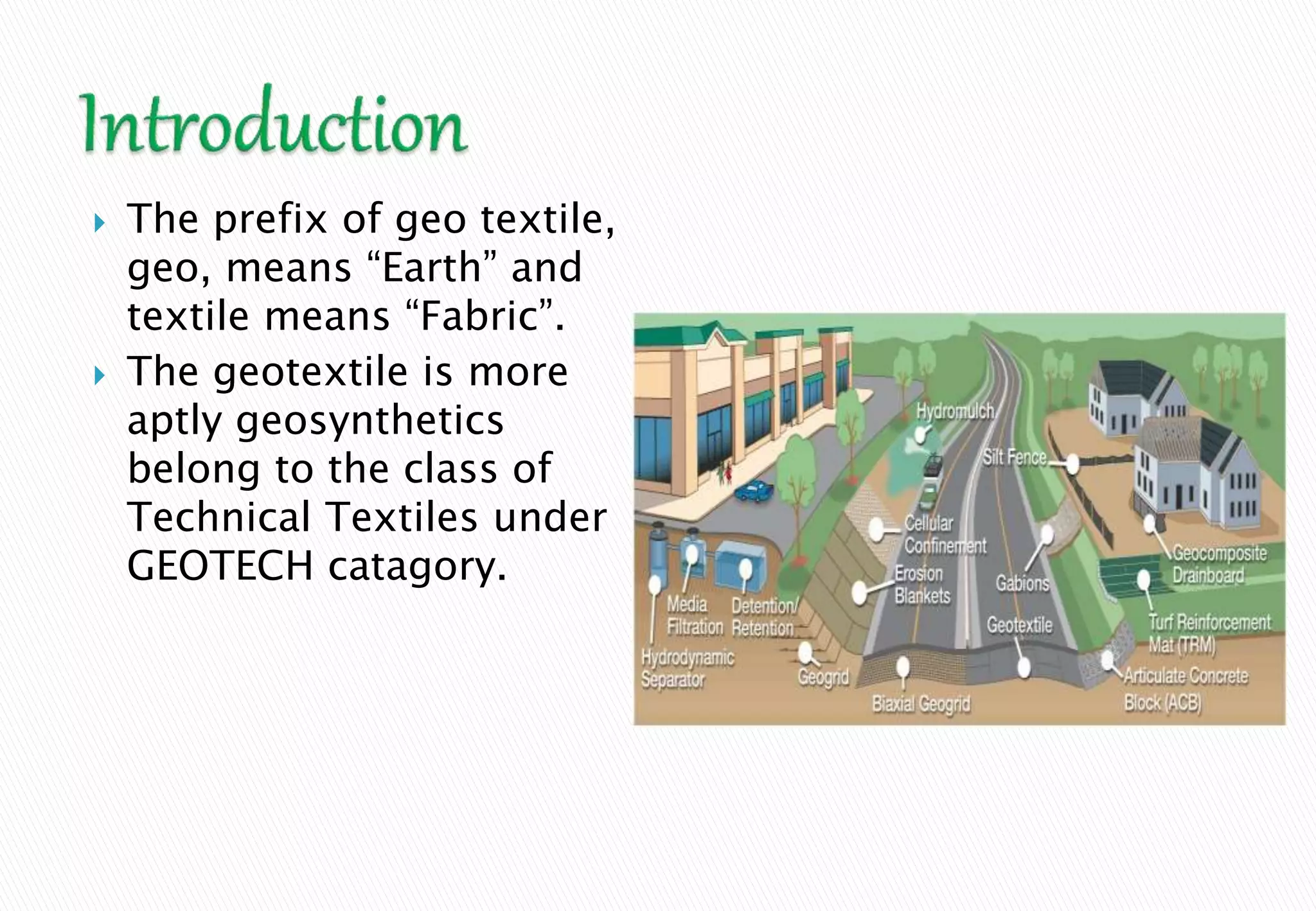 Geotextile | PPTX