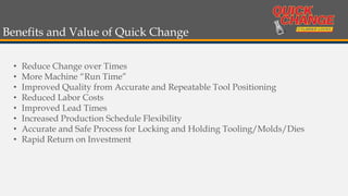 Tooling Technology - Quick Change Locks | PPTX | Robotics | Technology & Computing