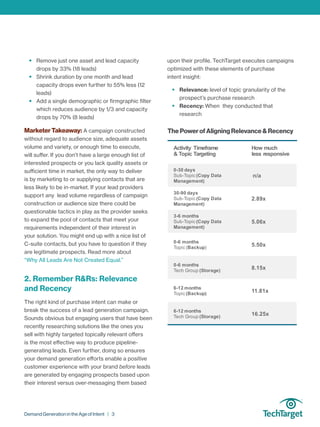 Demand Generation in the Age of Intent | PDF