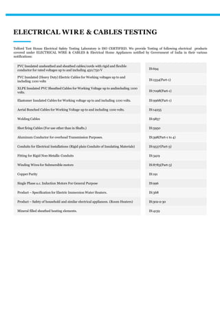 Telford Test House , lucknow-226401testing of building materials | PPTX