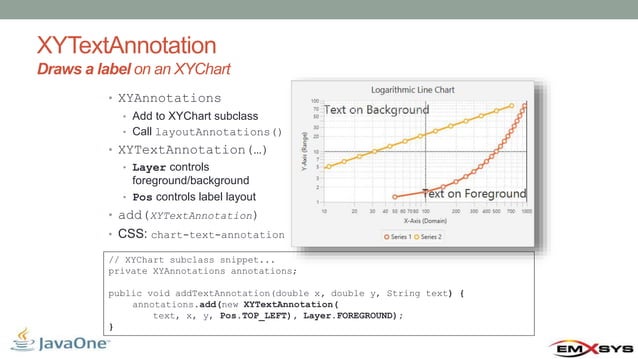 Moving from JFreeChart to JavaFX with JavaFX Chart Extensions Moving from JFreeChart to JavaFX with JavaFX Chart Extensions