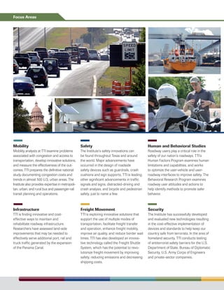 TTI Fact Sheet | PDF