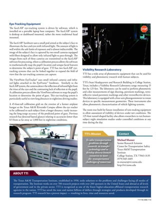 TTI Facilities for Human Factors Research | PDF