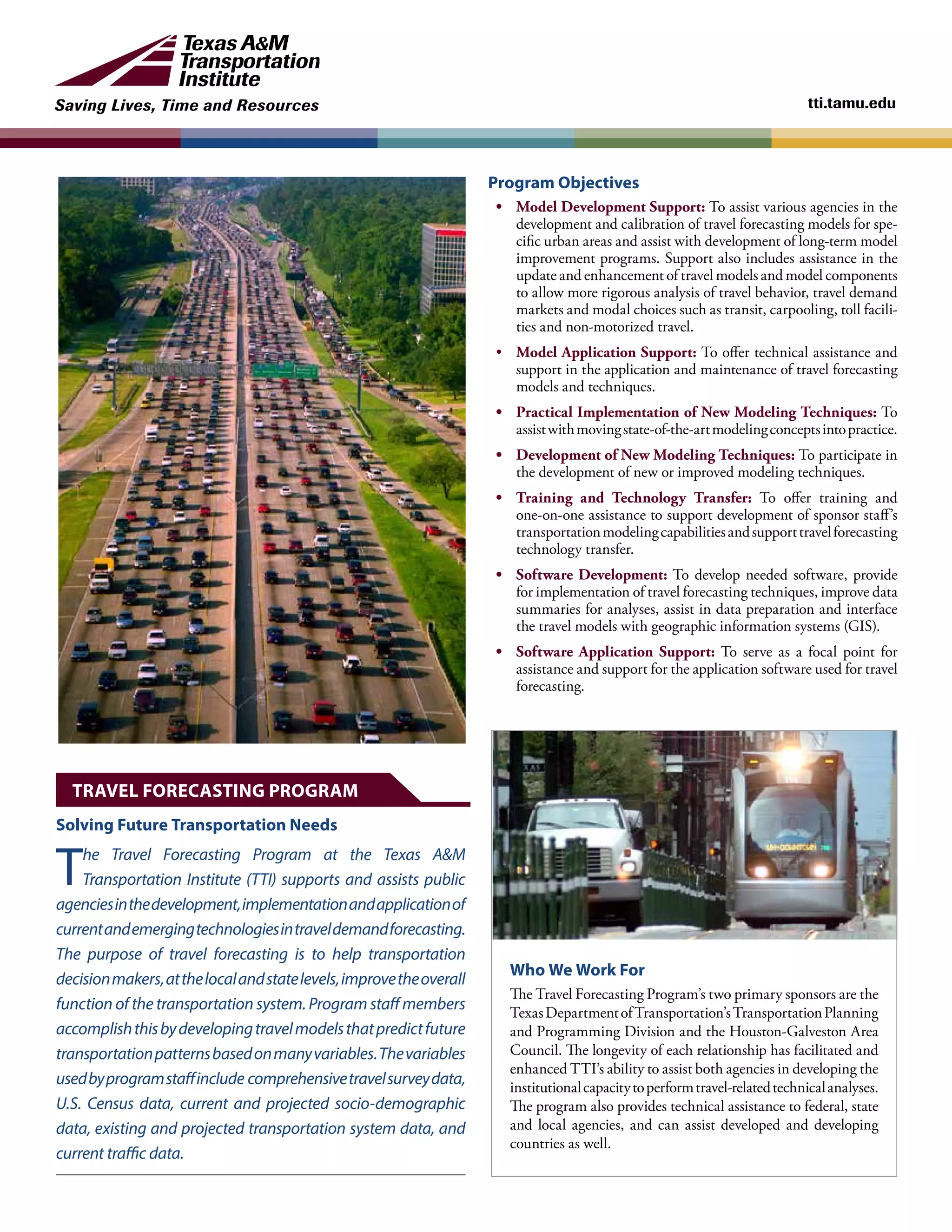 Travel Forecasting Program | PDF