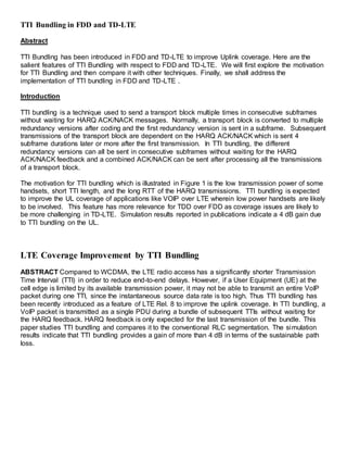 Tti bundling in fdd and tdd | DOCX