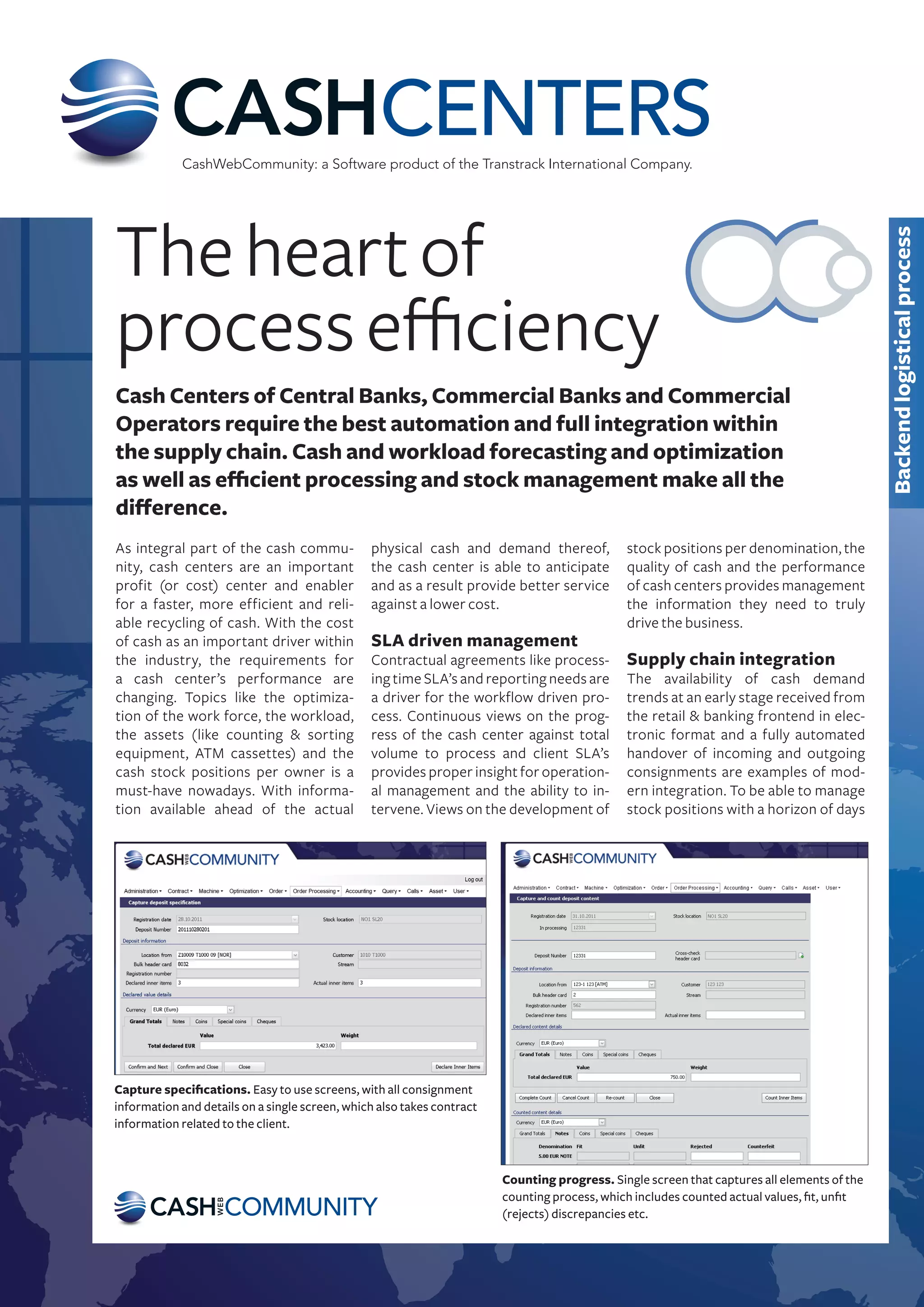 Cash Center brochure | PDF