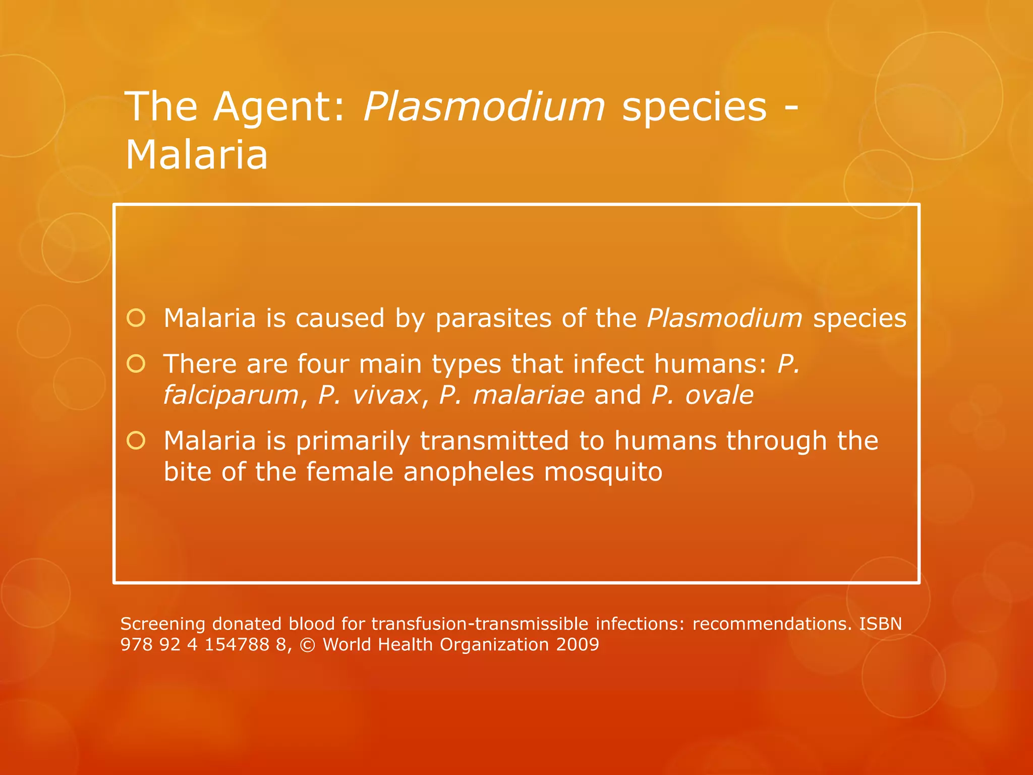 Transfusion Transmissible Infections | PPTX