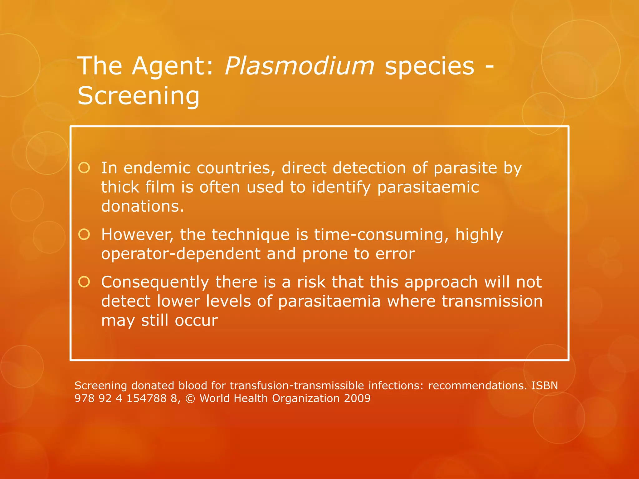 Transfusion Transmissible Infections | PPTX