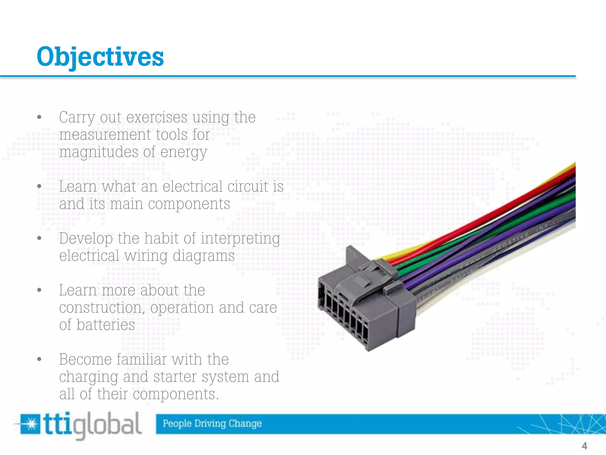 Tti presentation_basic electricity level 1 | PPTX | Chemistry | Science