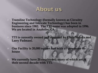 Transline Technology | PPSX