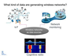 Machine learning for wireless networks @Bestcom2016 | PPTX