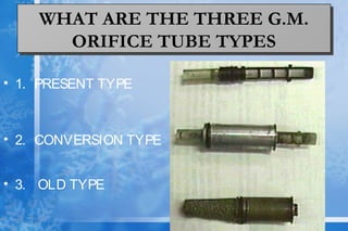 TTK 1K Orifice Tube | PPT