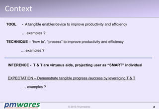 Practical Applications of Project Management Tools and Techniques | PPT