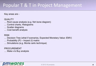 Practical Applications of Project Management Tools and Techniques | PPT