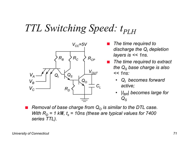 TTL(Transistor Transistor Logic) | PDF