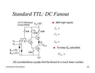 TTL(Transistor Transistor Logic) | PDF