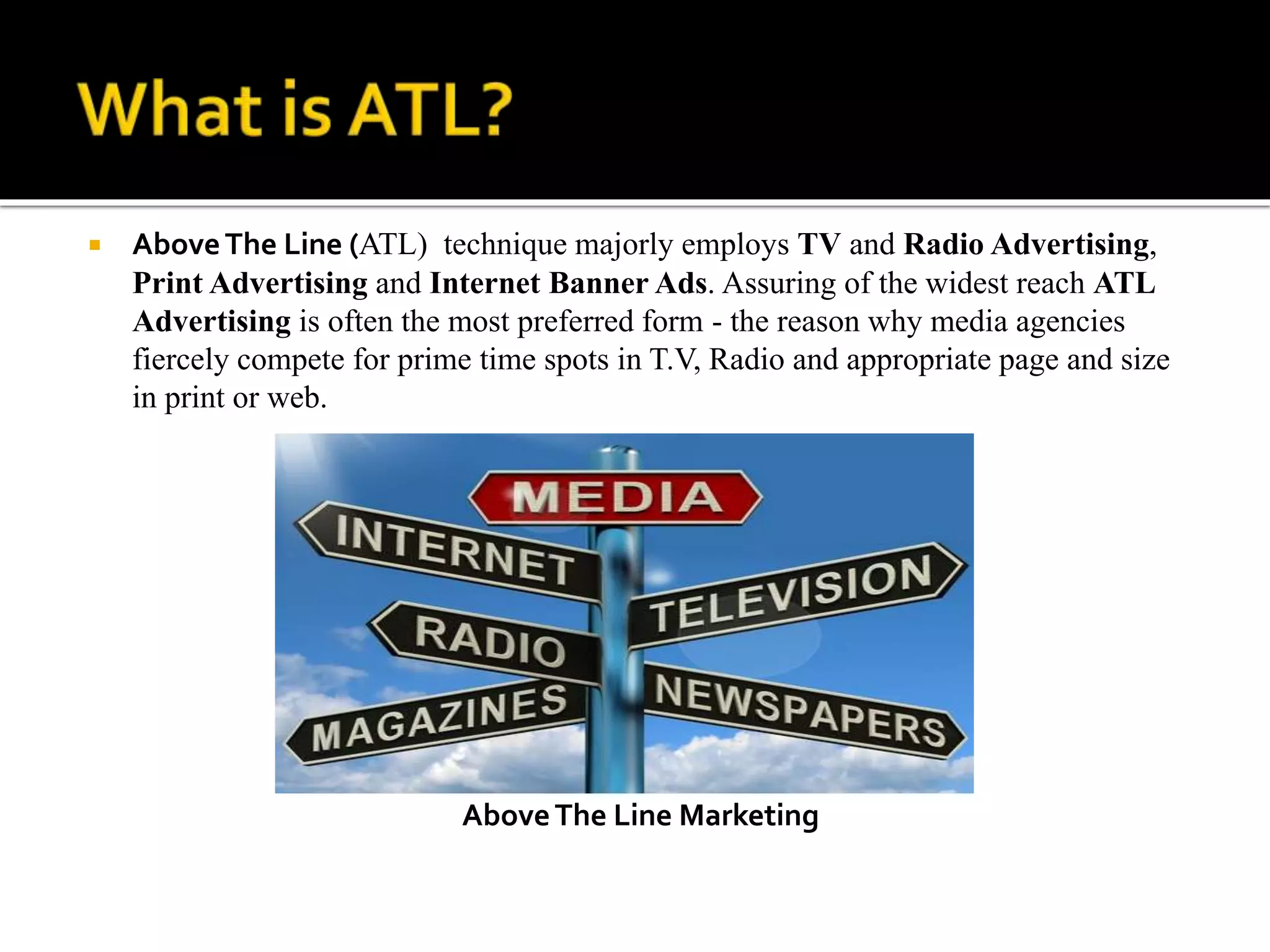 Plan ATL and BTL Strategy | PPTX
