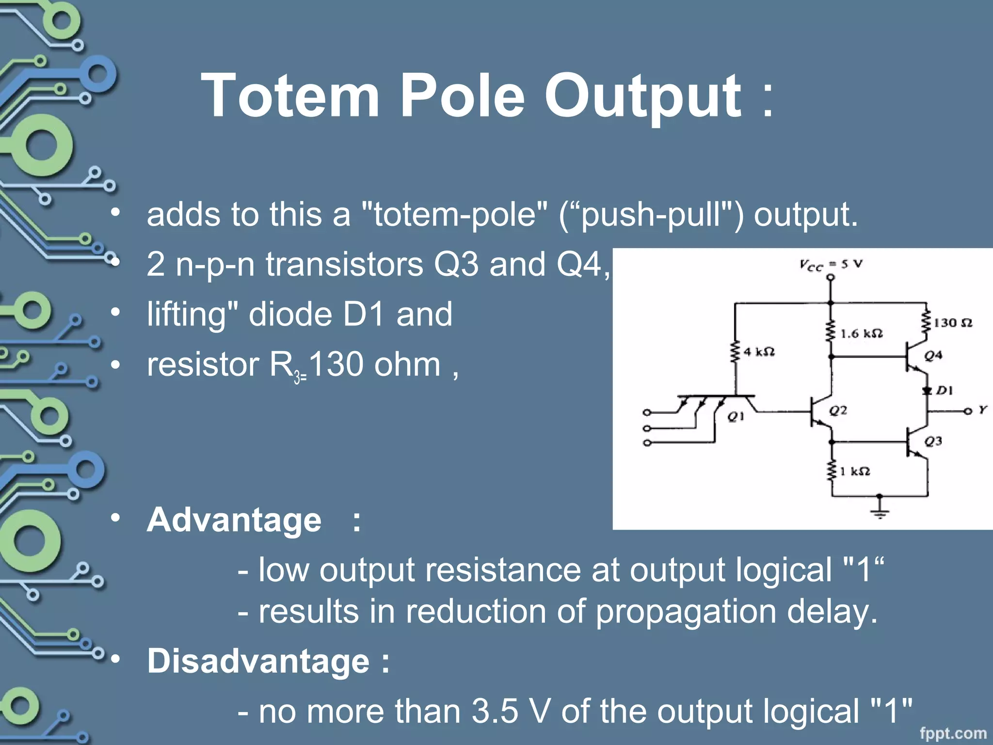 TTL classification and TTL XOR Gate | PPT