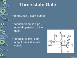 TTL classification and TTL XOR Gate | PPT