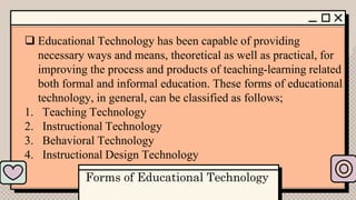 Technology in the classroom | PPTX