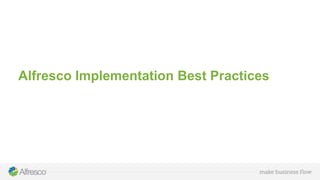 TTL Alfresco Product Security and Best Practices 2017 | PPT