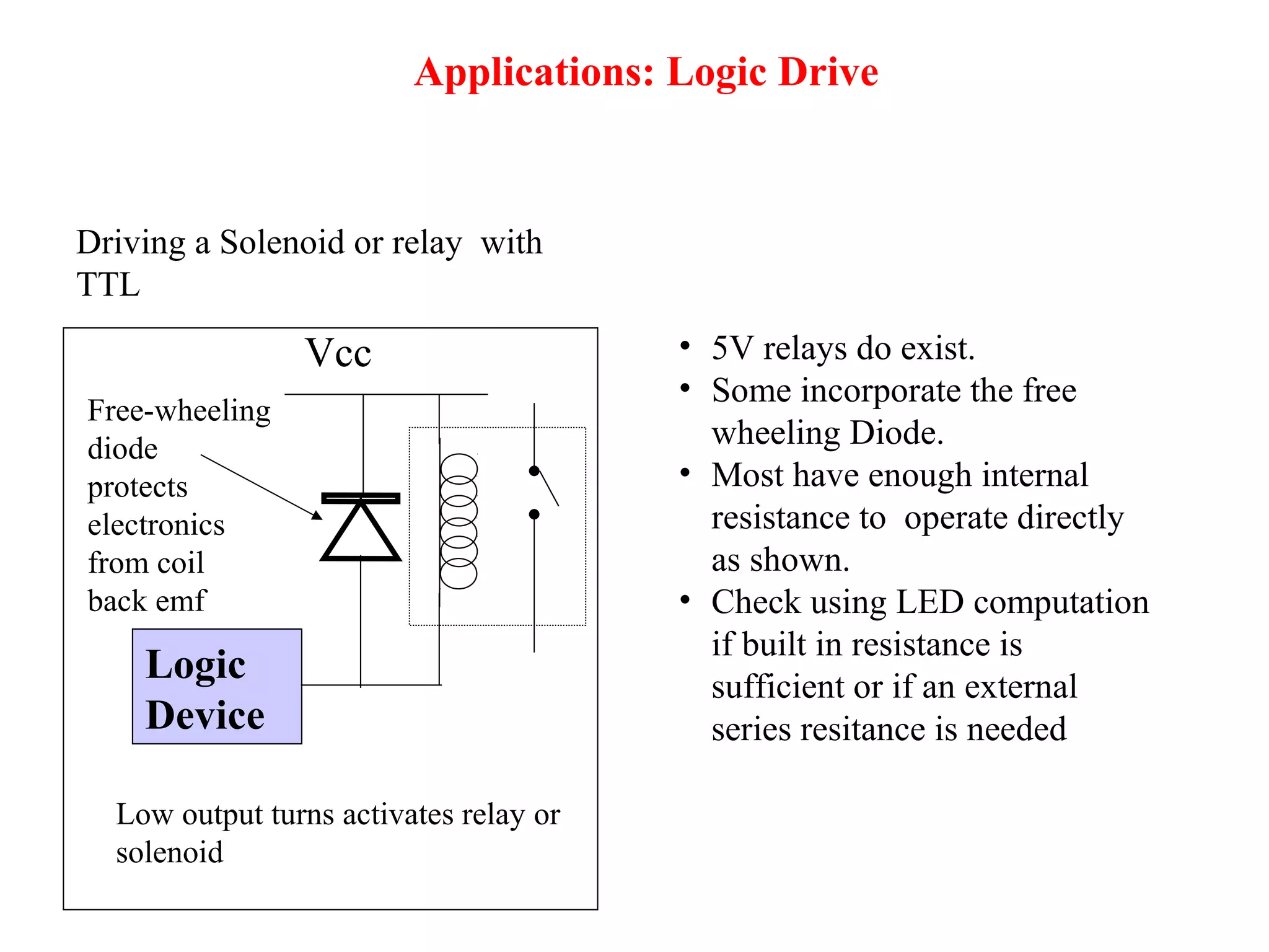 TTL Driving CMOS - Digital Electronic Presentation ALA 2018 | PPT
