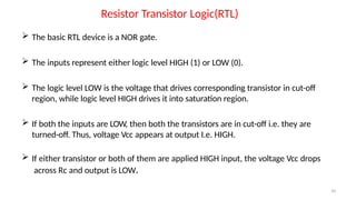 TTL ECL CMOS families in digital system design | PPT