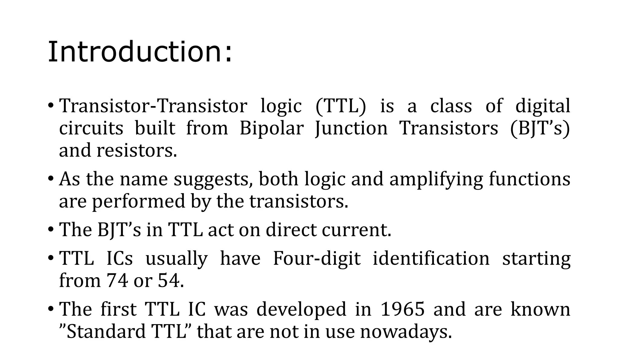 TTL Logic Families and its Types.pptx