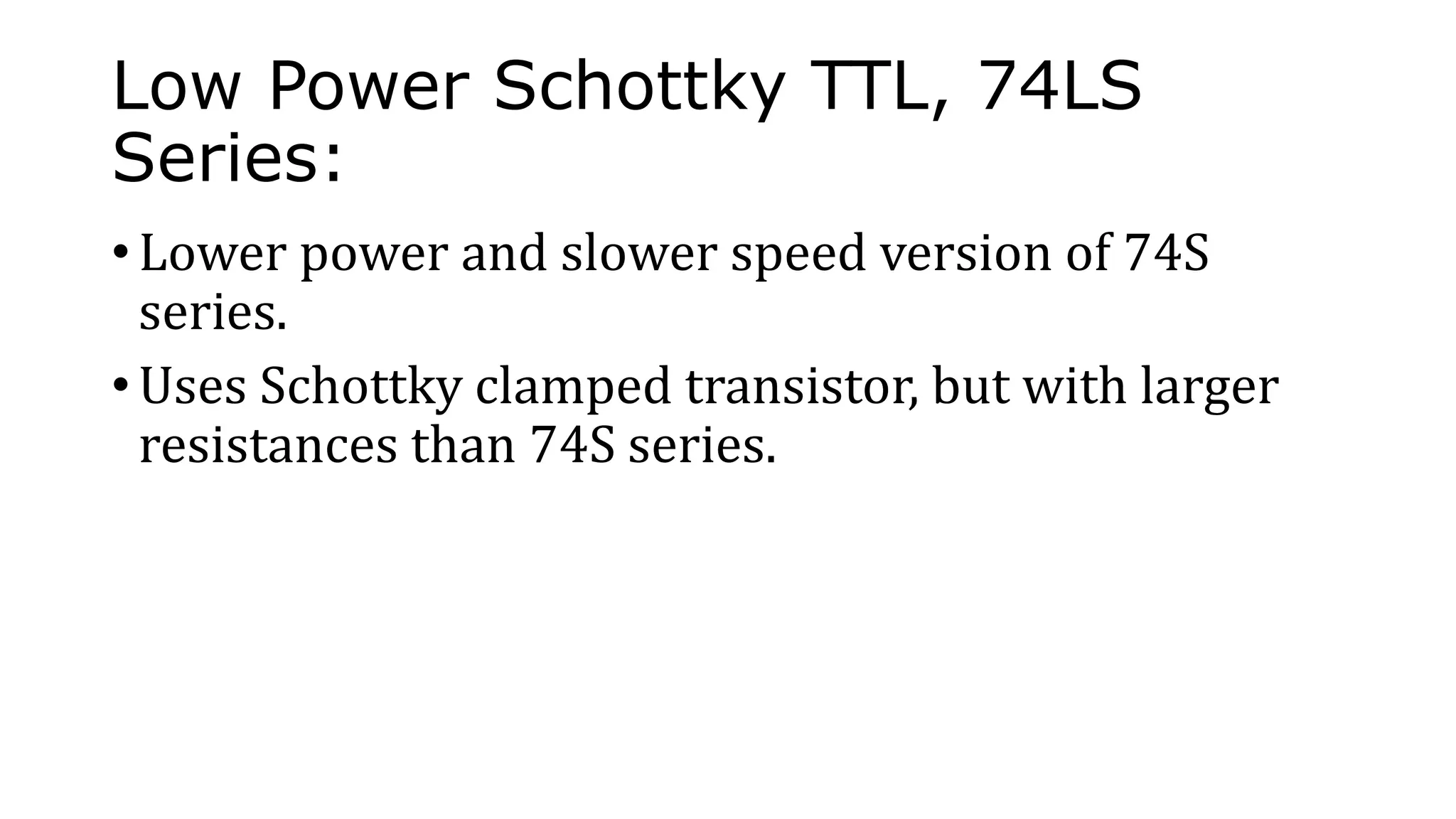 TTL Logic Families and its Types.pptx