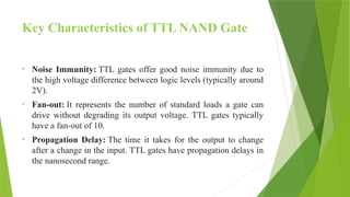 transistor transistor logic device of nand gate | PPTX