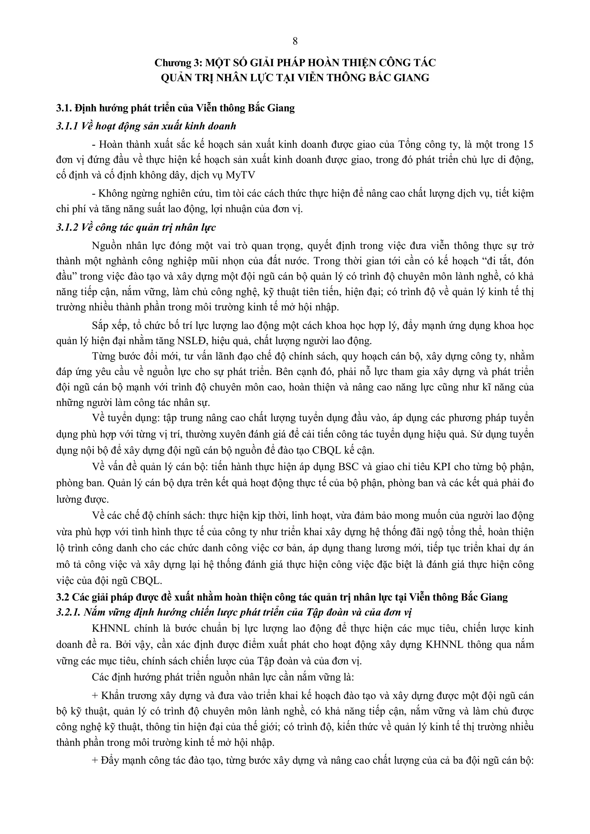 hoan thien quan tri nhan luc tai vien thong bac giang | PDF