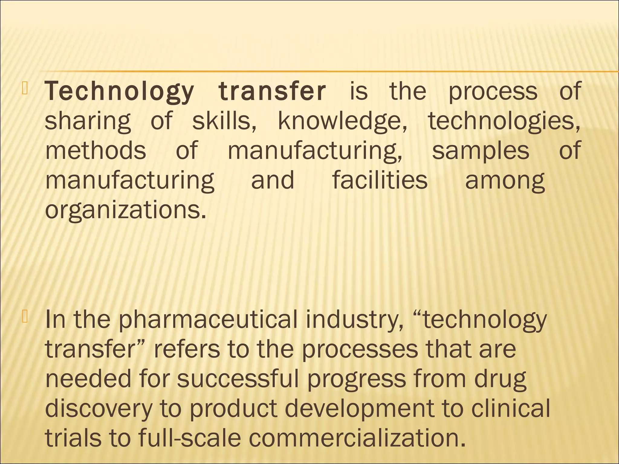 Technology Transfer | PPT