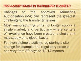Technology Transfer | PPT