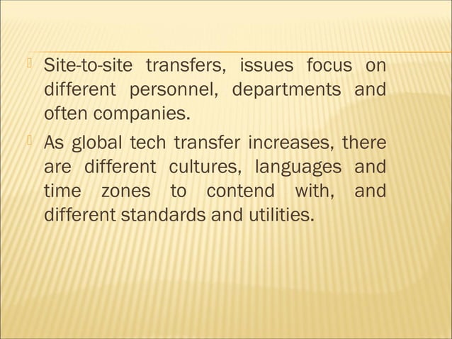 Technology Transfer | PPT
