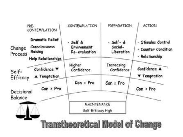 Transtheorethical model and stages of change | PPSX