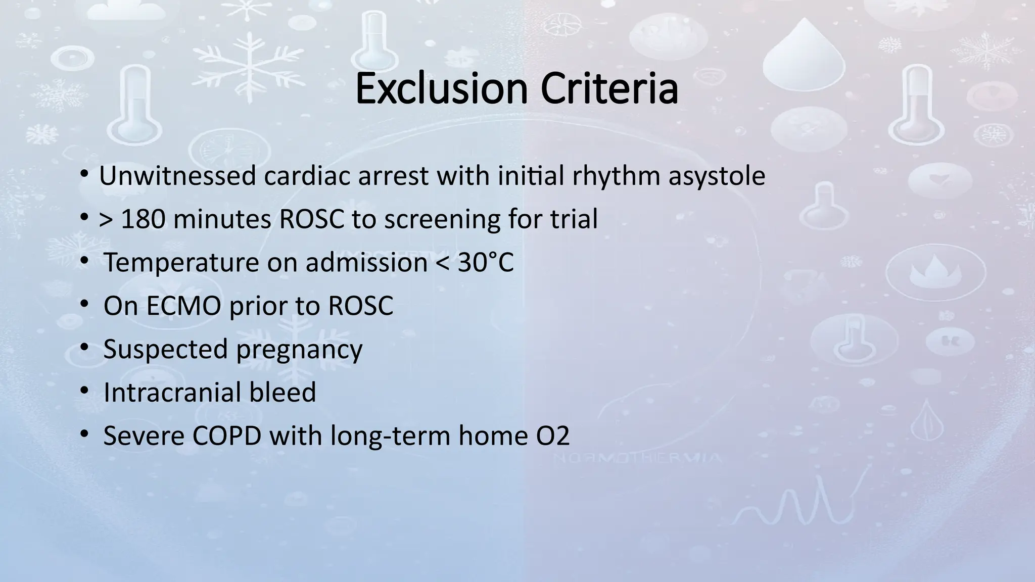 Targeted temperature management vs normothermia after out of hospital ...