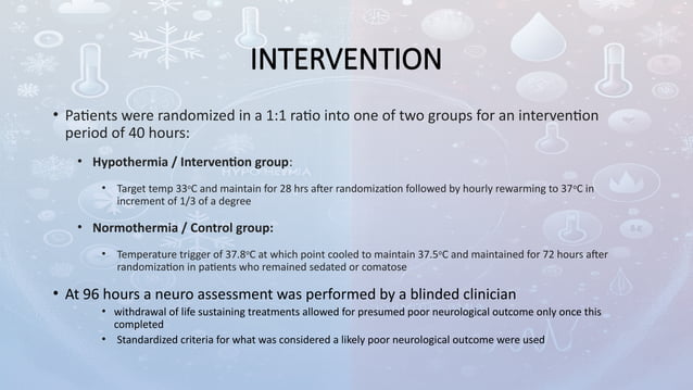 Targeted temperature management vs normothermia after out of hospital ...