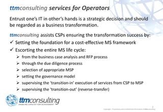 TTM extended managed services framework - High Level Overview | PPT ...