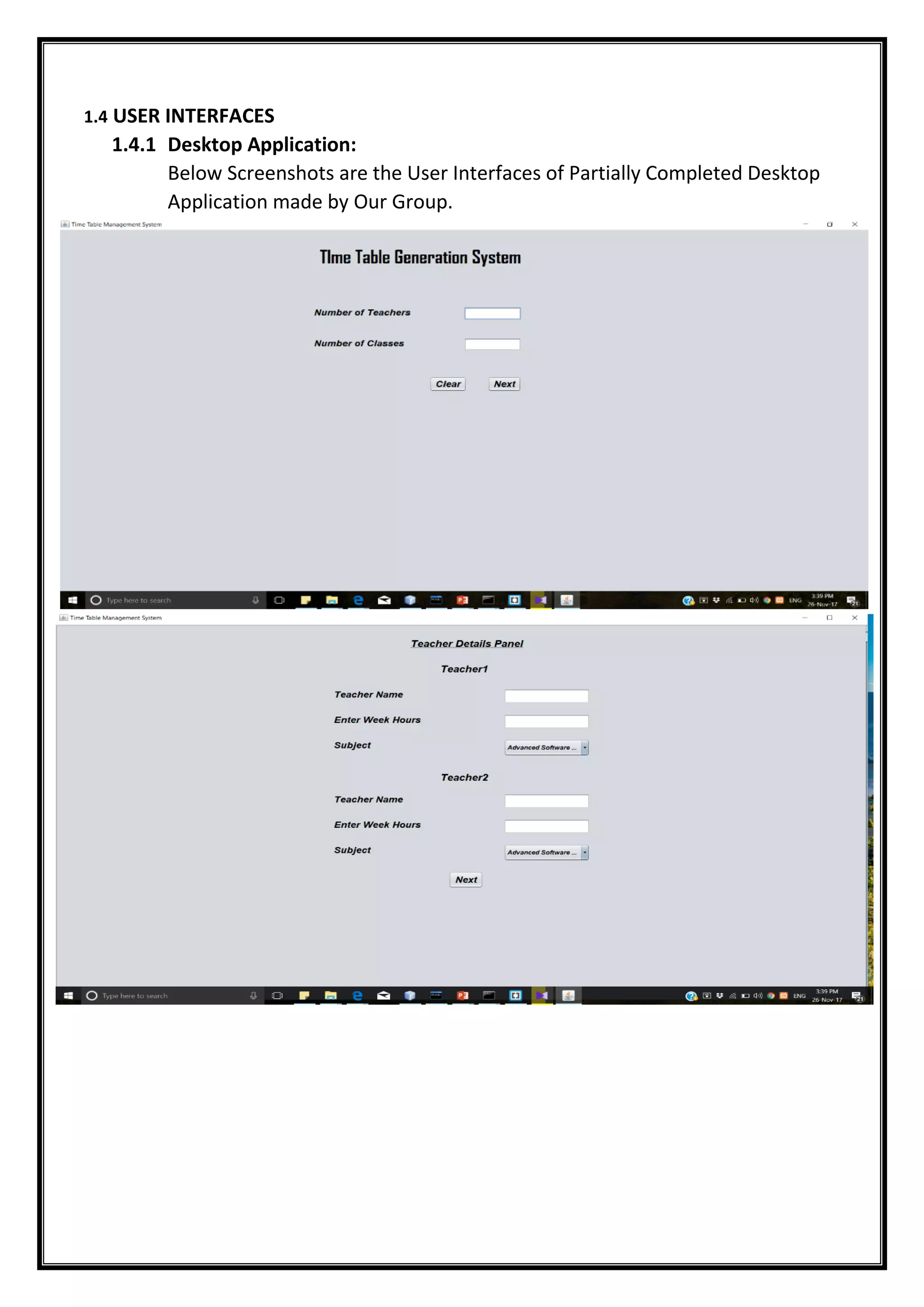 Time Table Management System Software Report | PDF