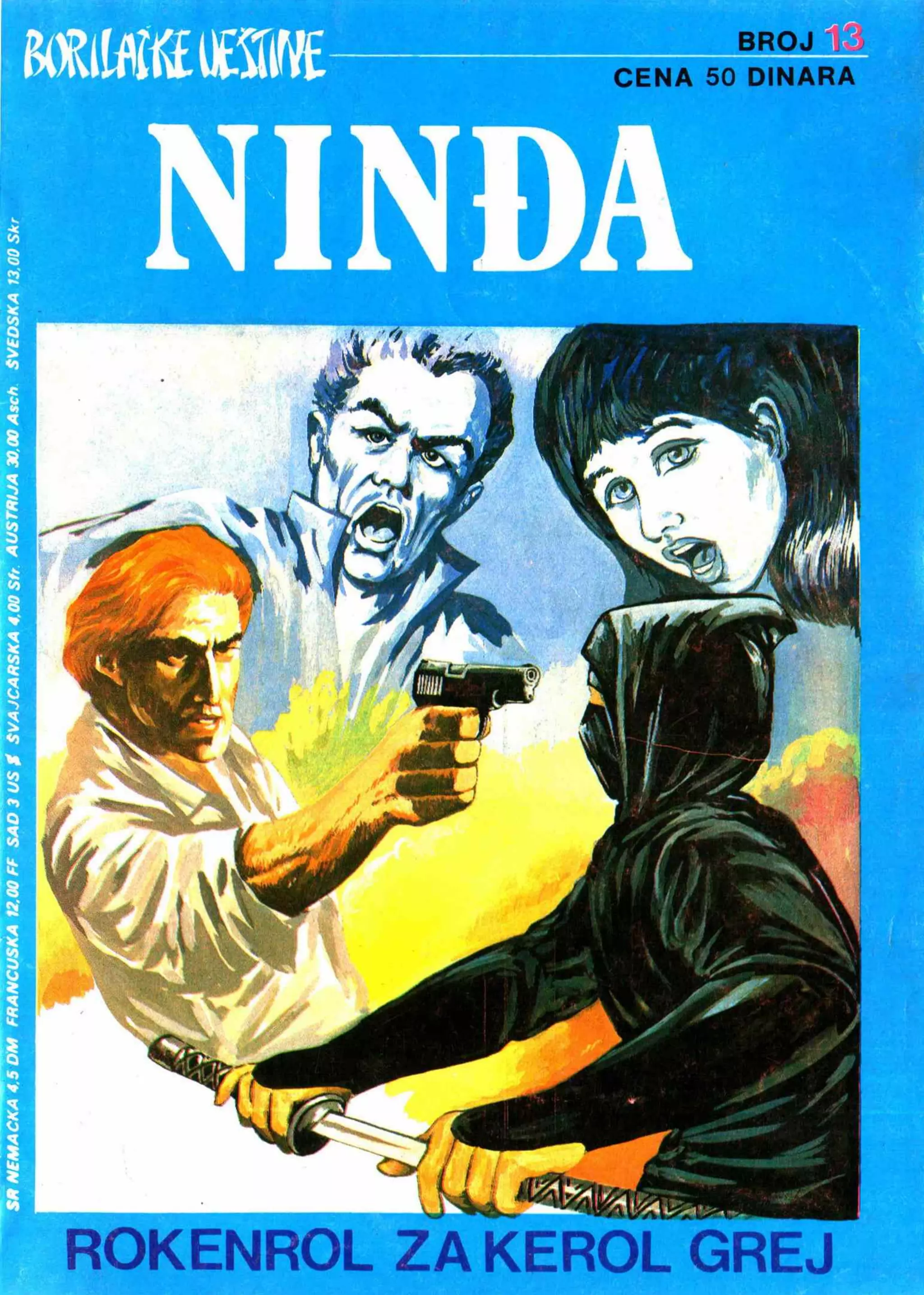 Nindja 013 derek finegan - rokenrol za kerol grej | PDF