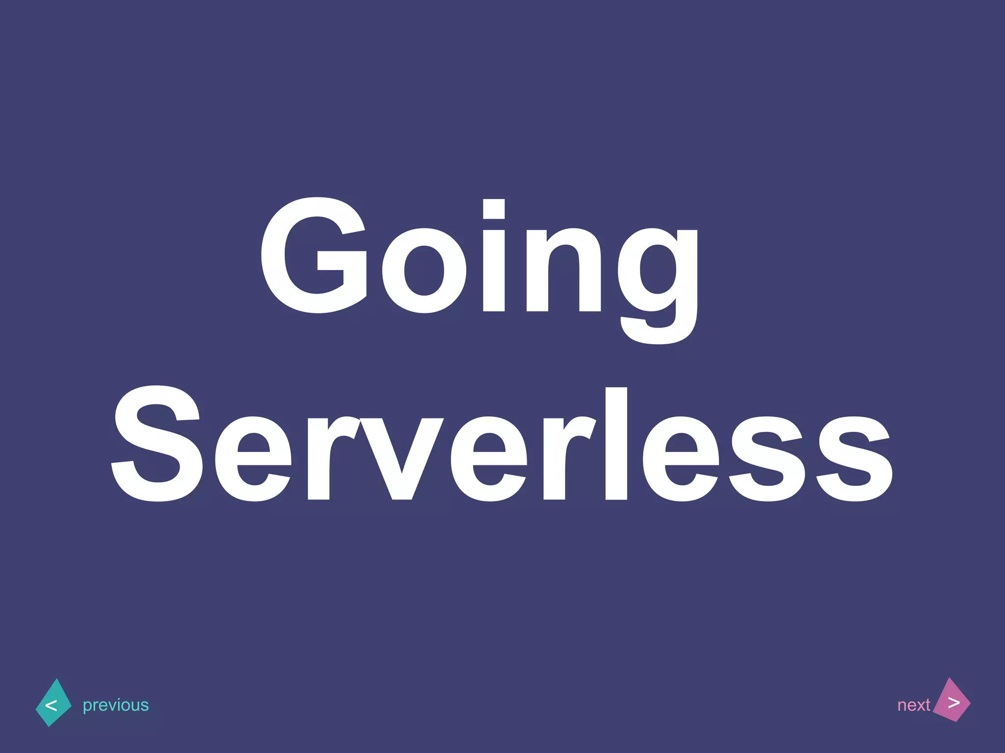 Serverless | PPT