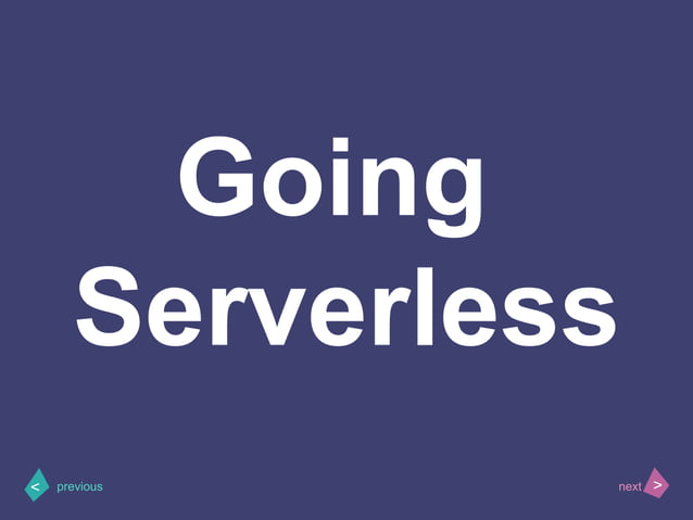 Serverless | PPT
