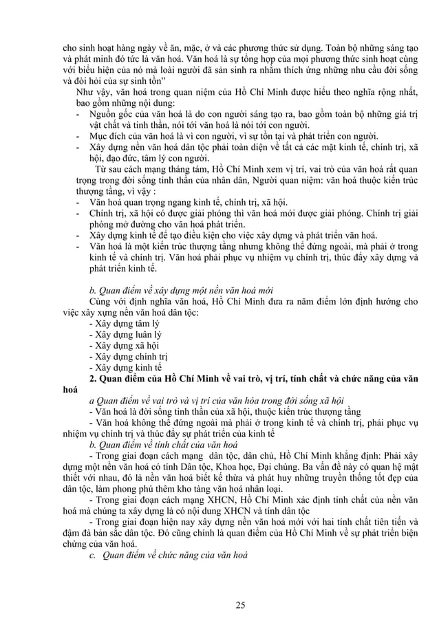 Tư tưởng hồ chí minh | DOC