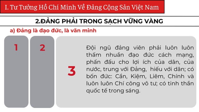 Tư tưởng HCM Chương 4 xây dựng đảng trong sạch, vững mạnh | PDF